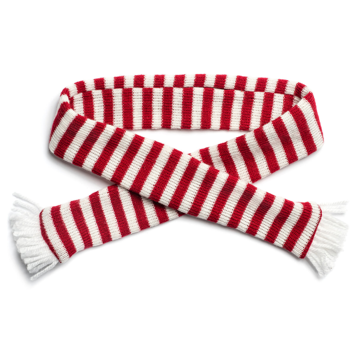 Red Striped Scarf – Jingle Bunnies